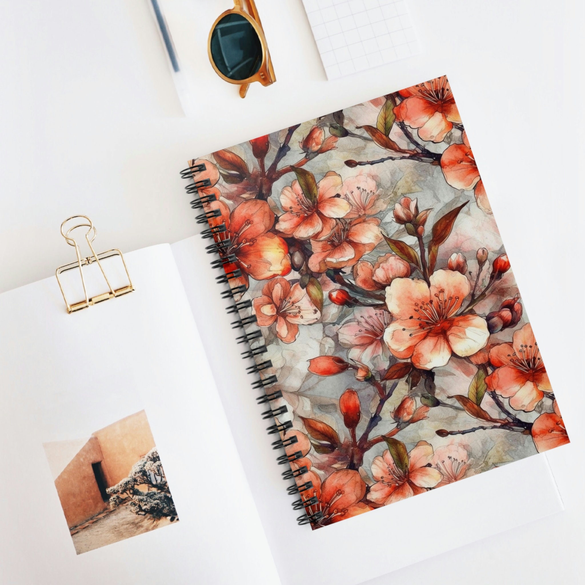 Watercolor Floral Japanese Digital Paper 300 DPI 21 Designs Flower ...