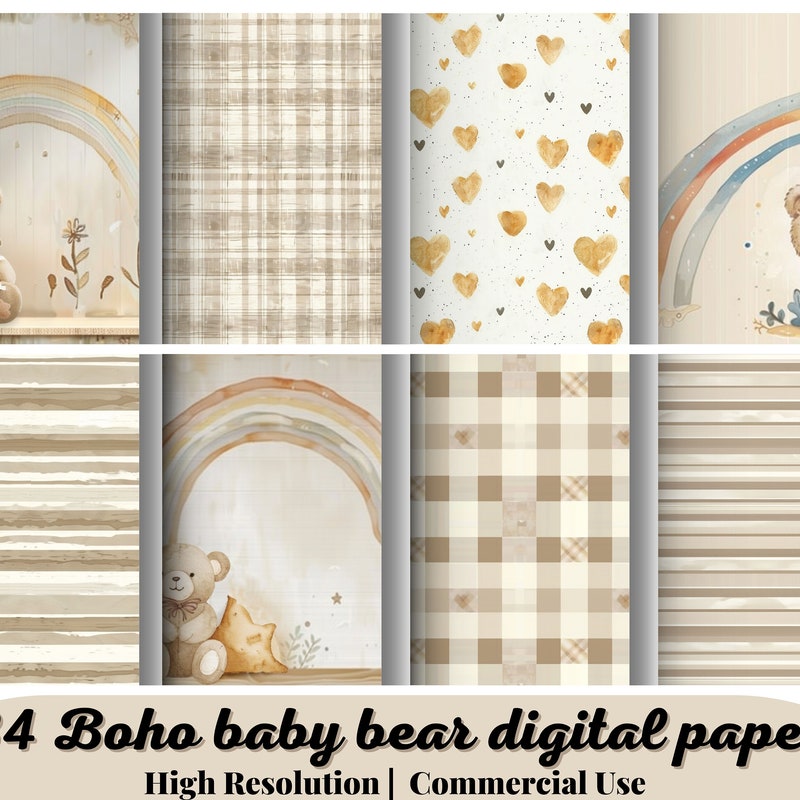 Baby Digital Paper - Etsy