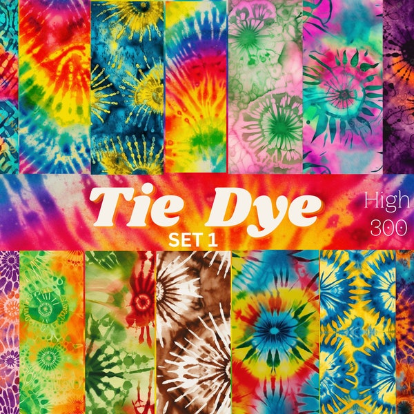 Neon Tie Dye - Etsy