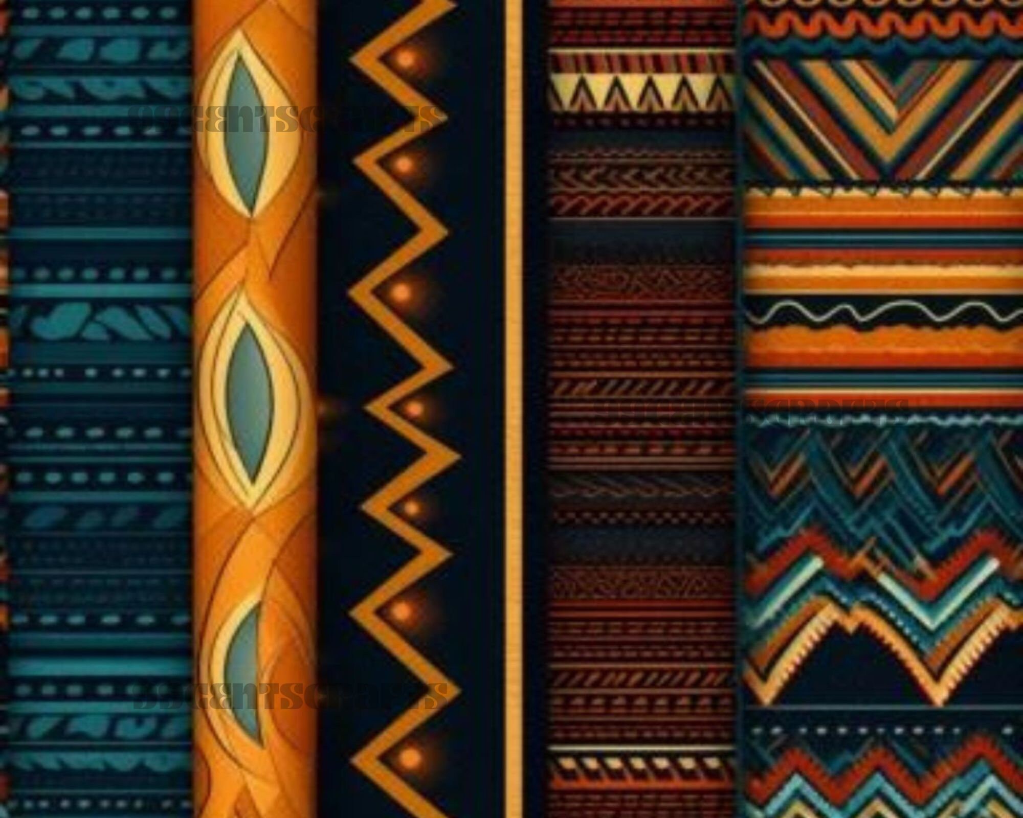 23 Native Digital Paper Pac, Scrapbooking Pages, Background, Scrapbook ...