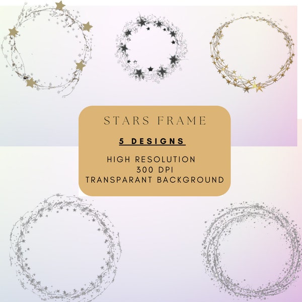 Stern rahmen - Etsy.de