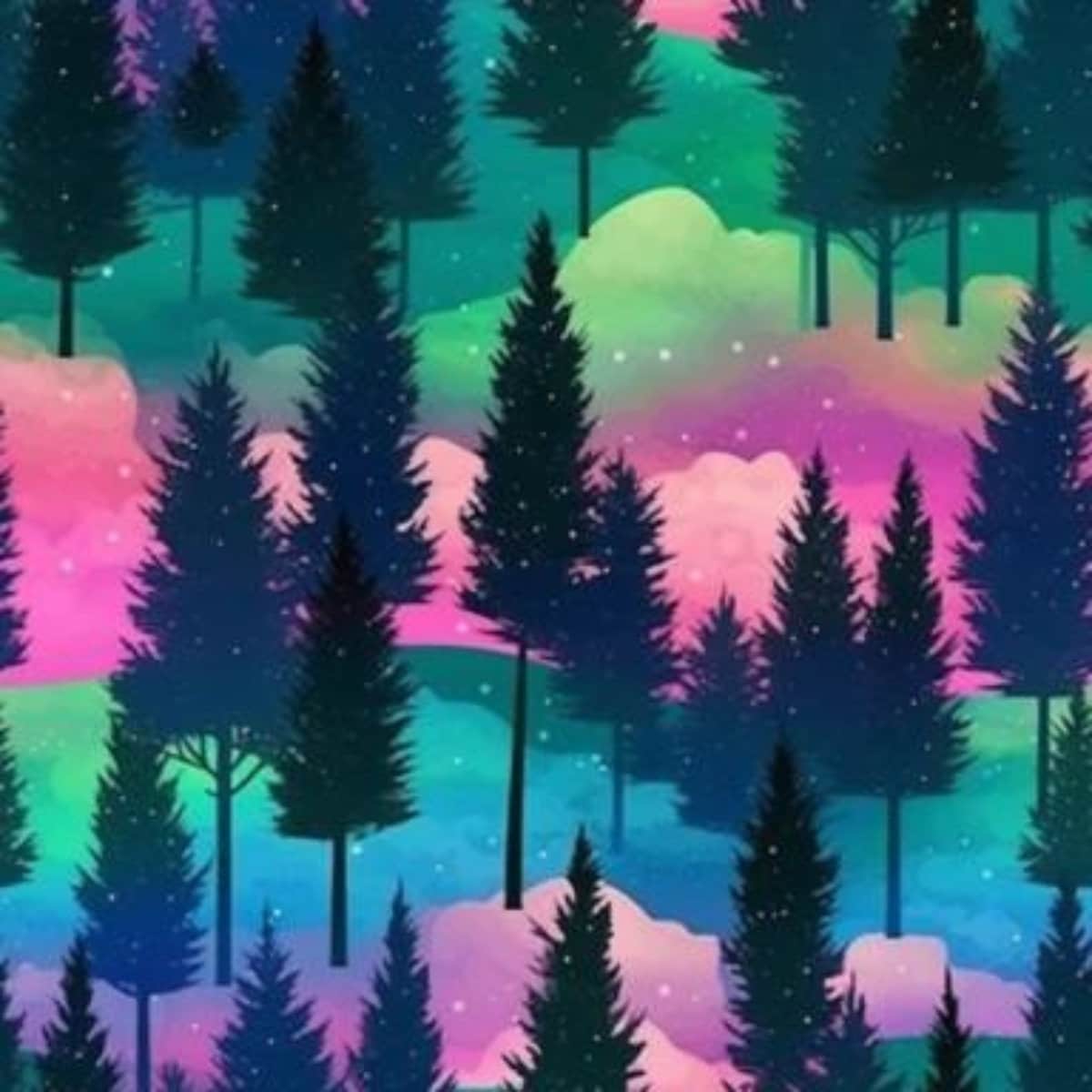 25 Northern Lights Digital Paper Aurora Borealis Background - Etsy
