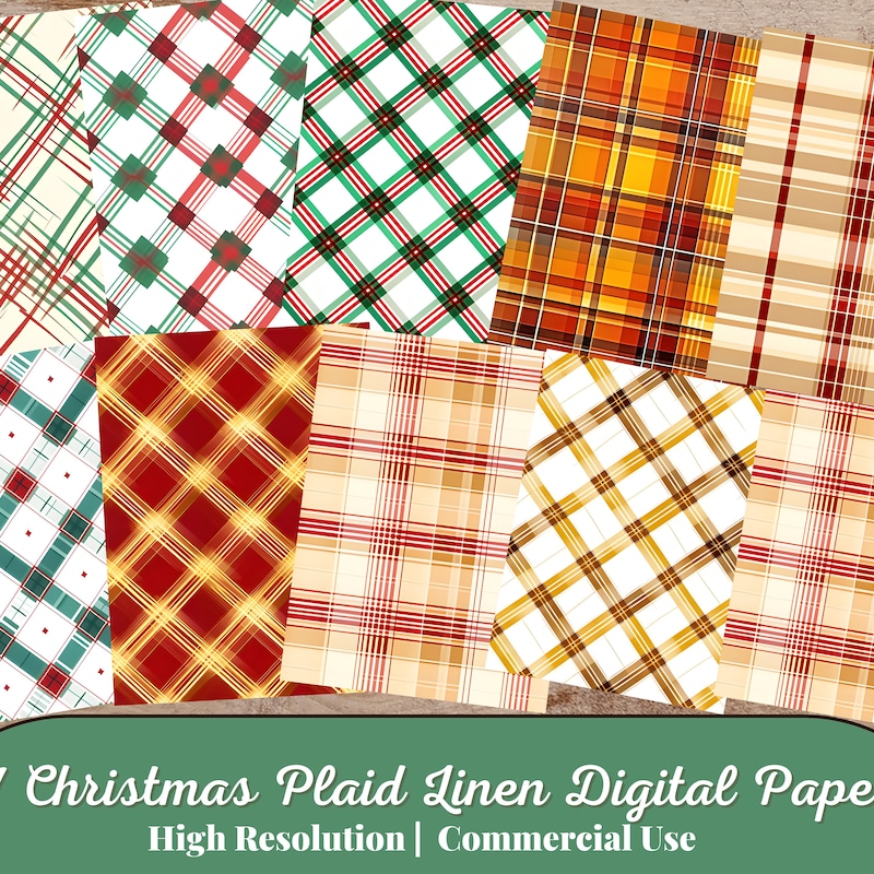 Christmas Plaid - Etsy