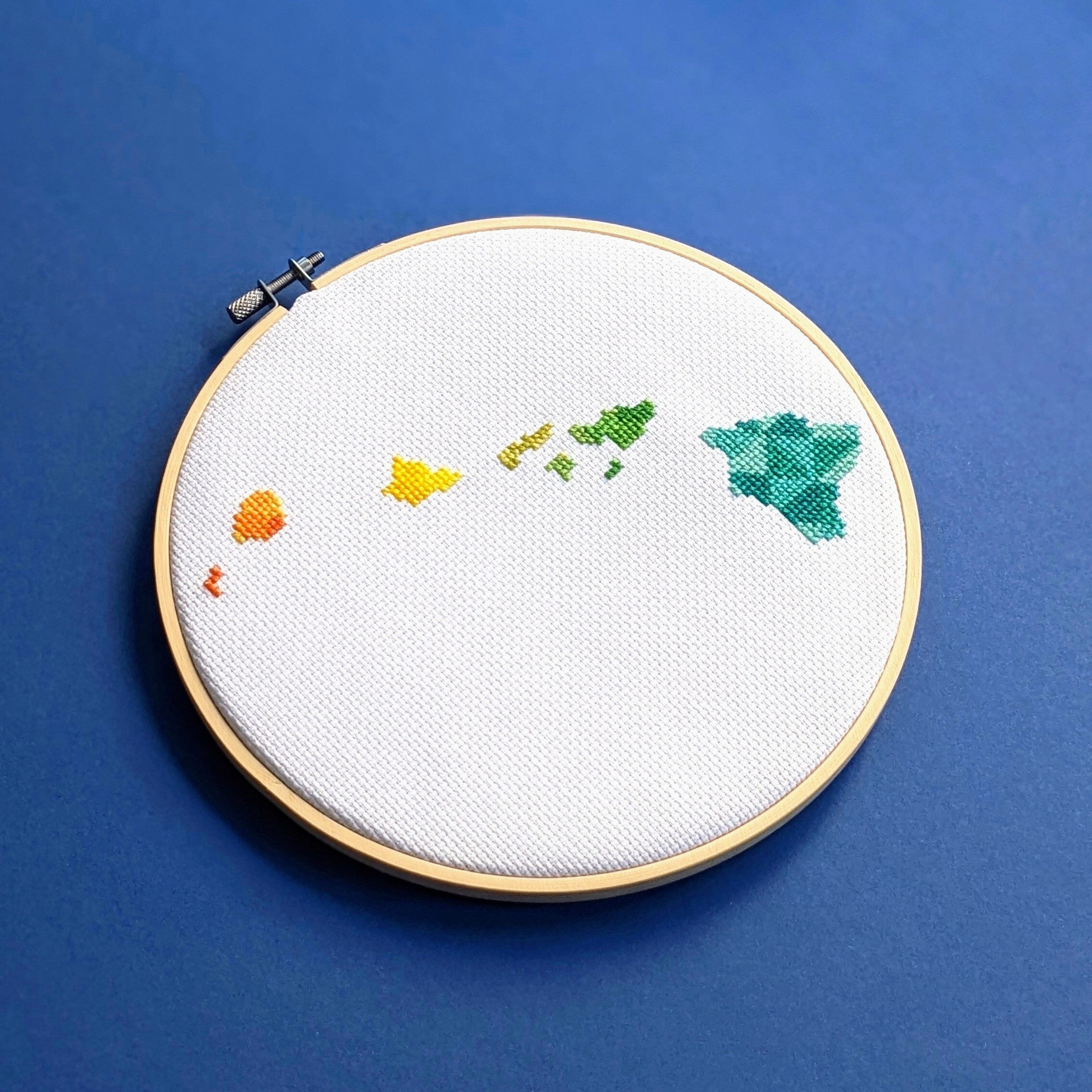 Cross Stitch Maps Set of Any THREE Patterns From My Line of - Etsy