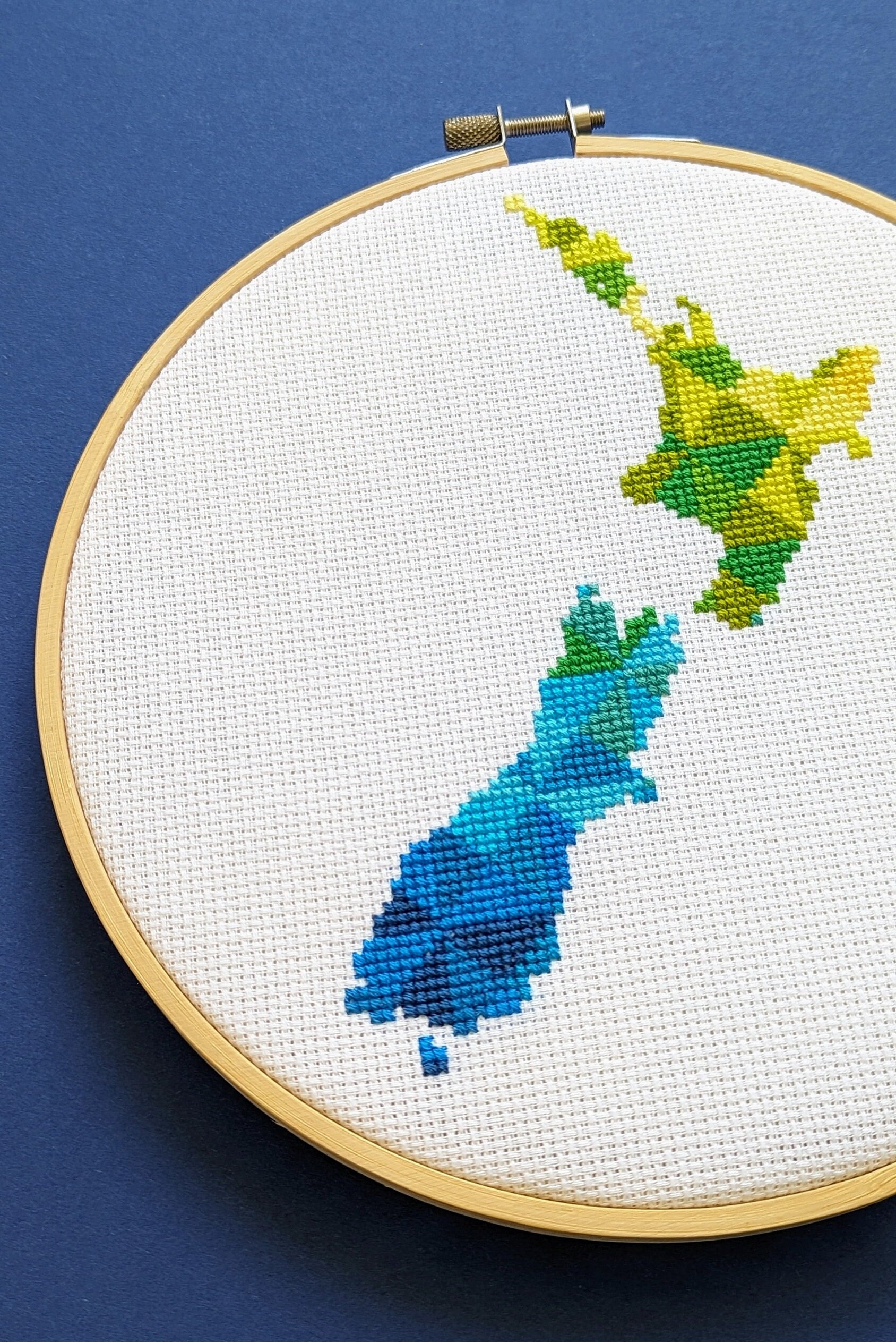 Australia and New Zealand Cross Stitch Pattern Set Simple Counted ...