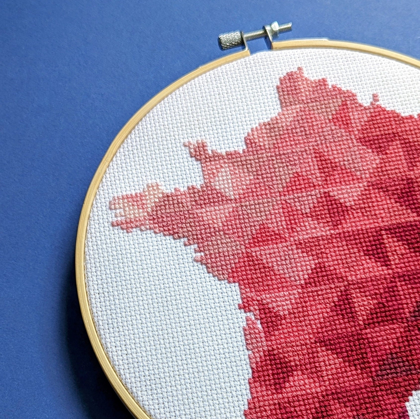 France Map Cross Stitch Pattern. Modern Xstitch PDF Chart for Instant ...