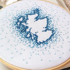 Scotland Map Cross Stitch Pattern. Unique DYI Gift Idea for First Home ...