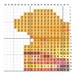 India Maps Set of TWO Modern Cross Stitch Patterns Counted Simple ...