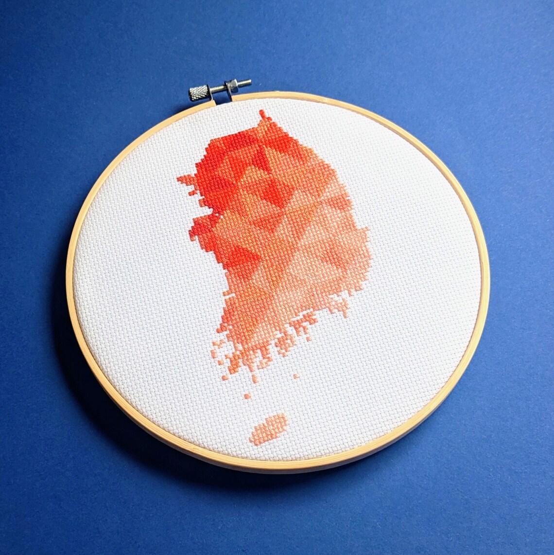 South Korea Cross Stitch Pattern Counted Xstitch Chart for Instant ...