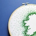 Ireland Map Cross Stitch Pattern. Emerald Island Silhouette - Etsy
