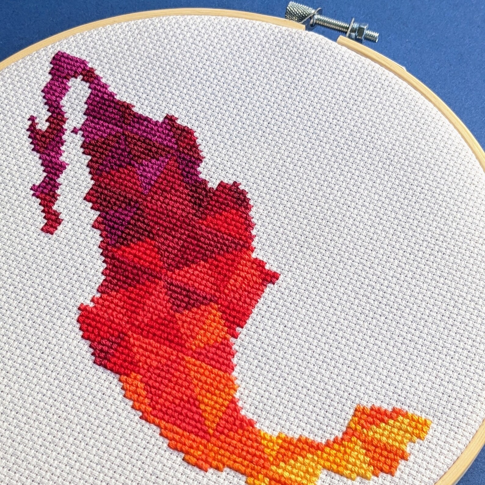 Mexico Map Cross Stitch Pattern. Modern Simple Xstitch PDF Chart ...
