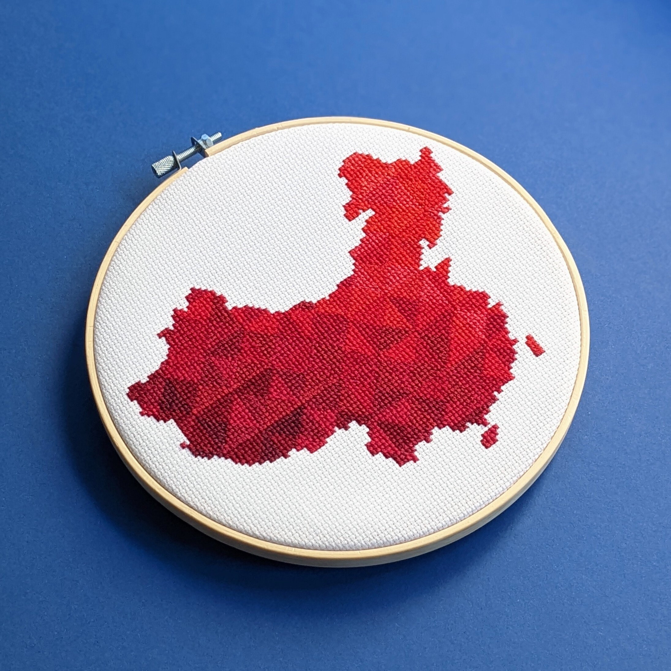 Cross Stitch Maps Set of Any THREE Patterns From My Line of - Etsy