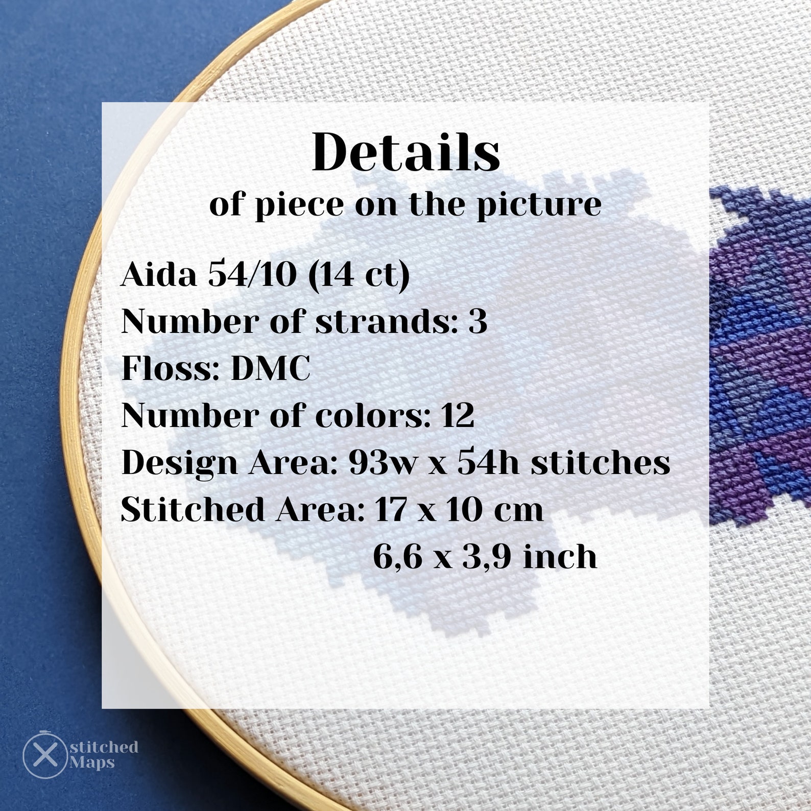 Czech Republic Map Cross Stitch Pattern. DIY Embroidery Wall Decoration ...