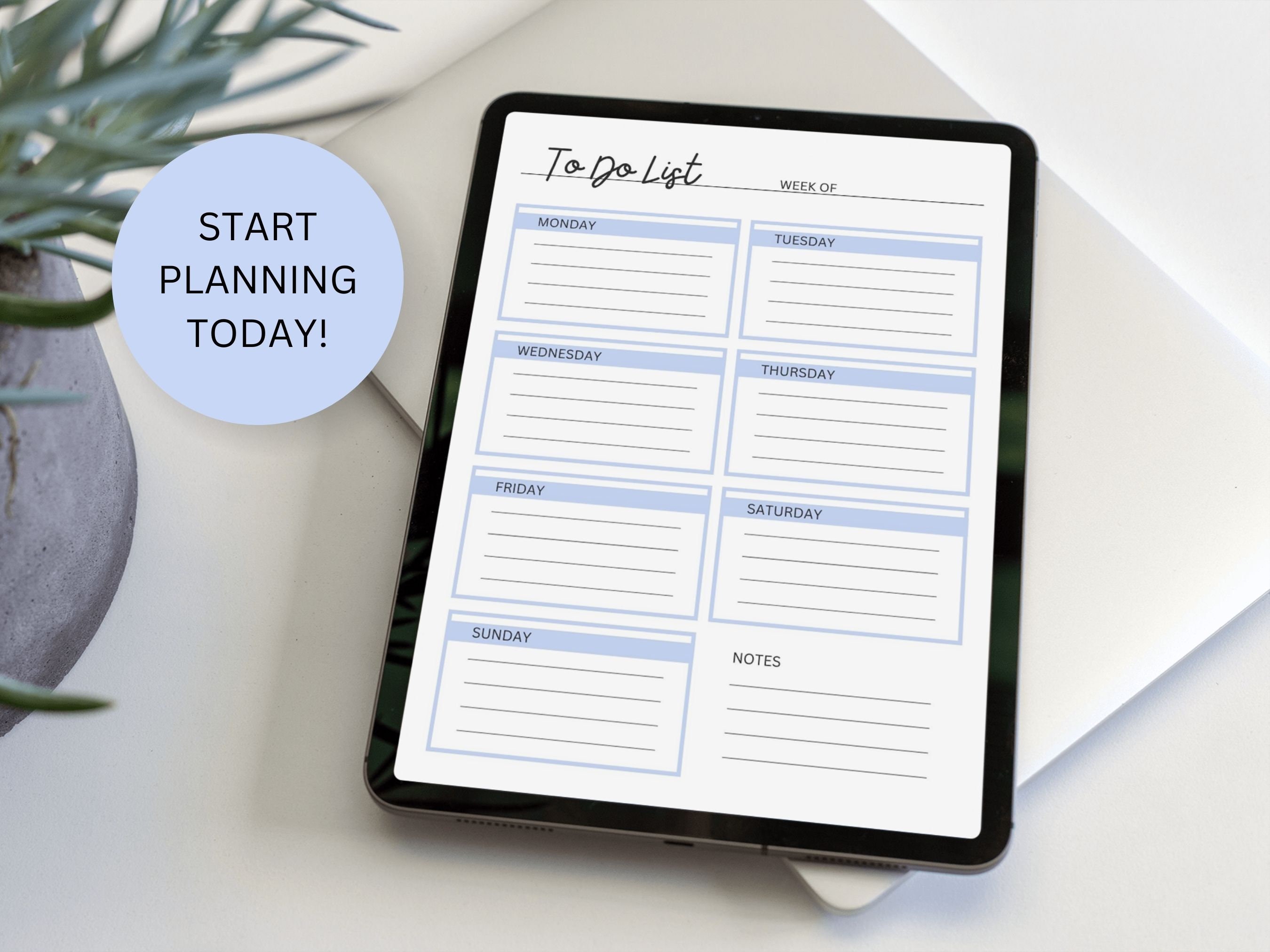 Daily Checklist Printable, to Do List Template, Checklist Printable, to ...