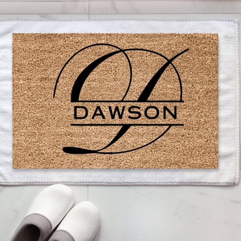 Split Monogram Alphabet SVG, PNG, Split Monogram Frame Alphabet, Cut ...