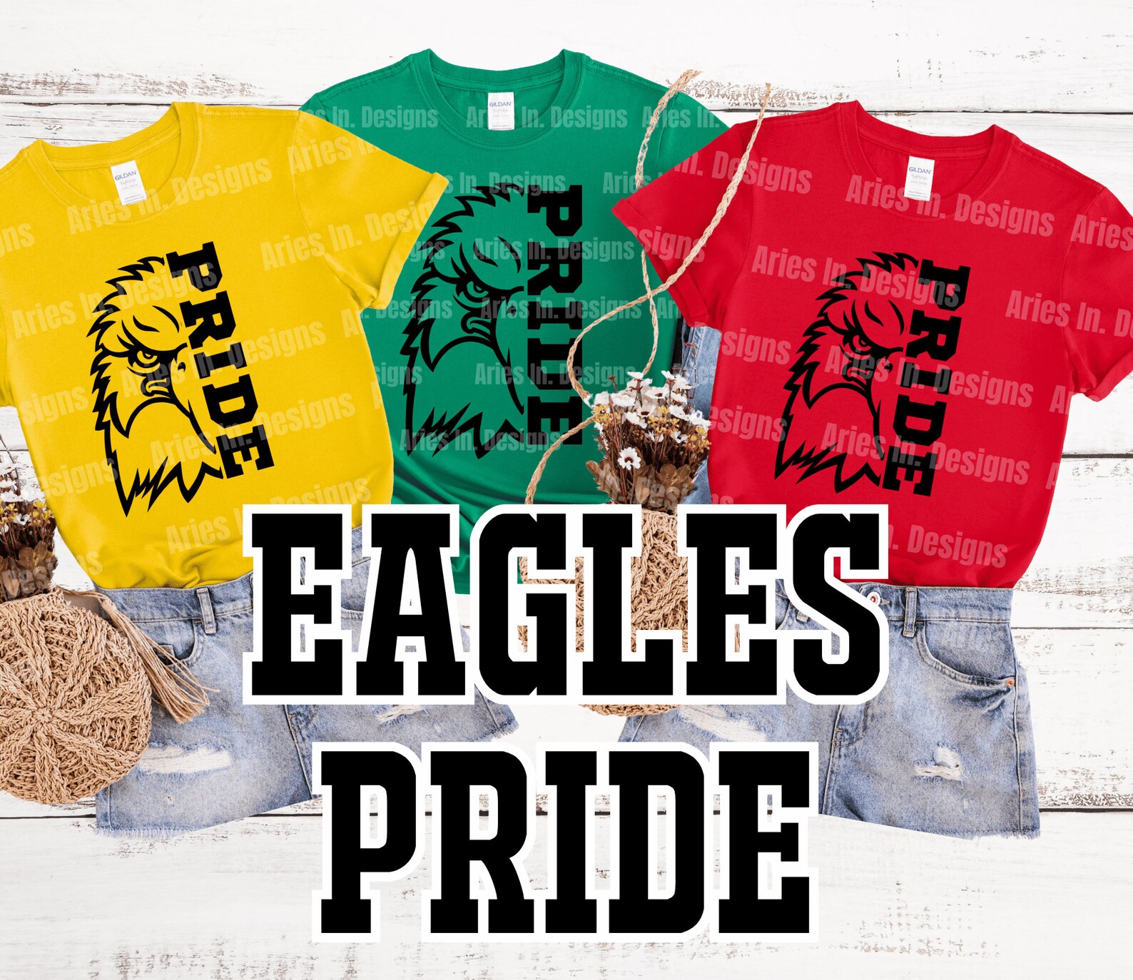 Eagles Pride, Digital Download, School Spirit SVG, PNG File ...