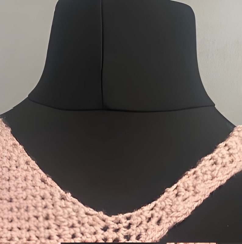 Crochet Crop Top DOWNLOADABLE PATTERN, Bralette Boho Bra, Natural ...