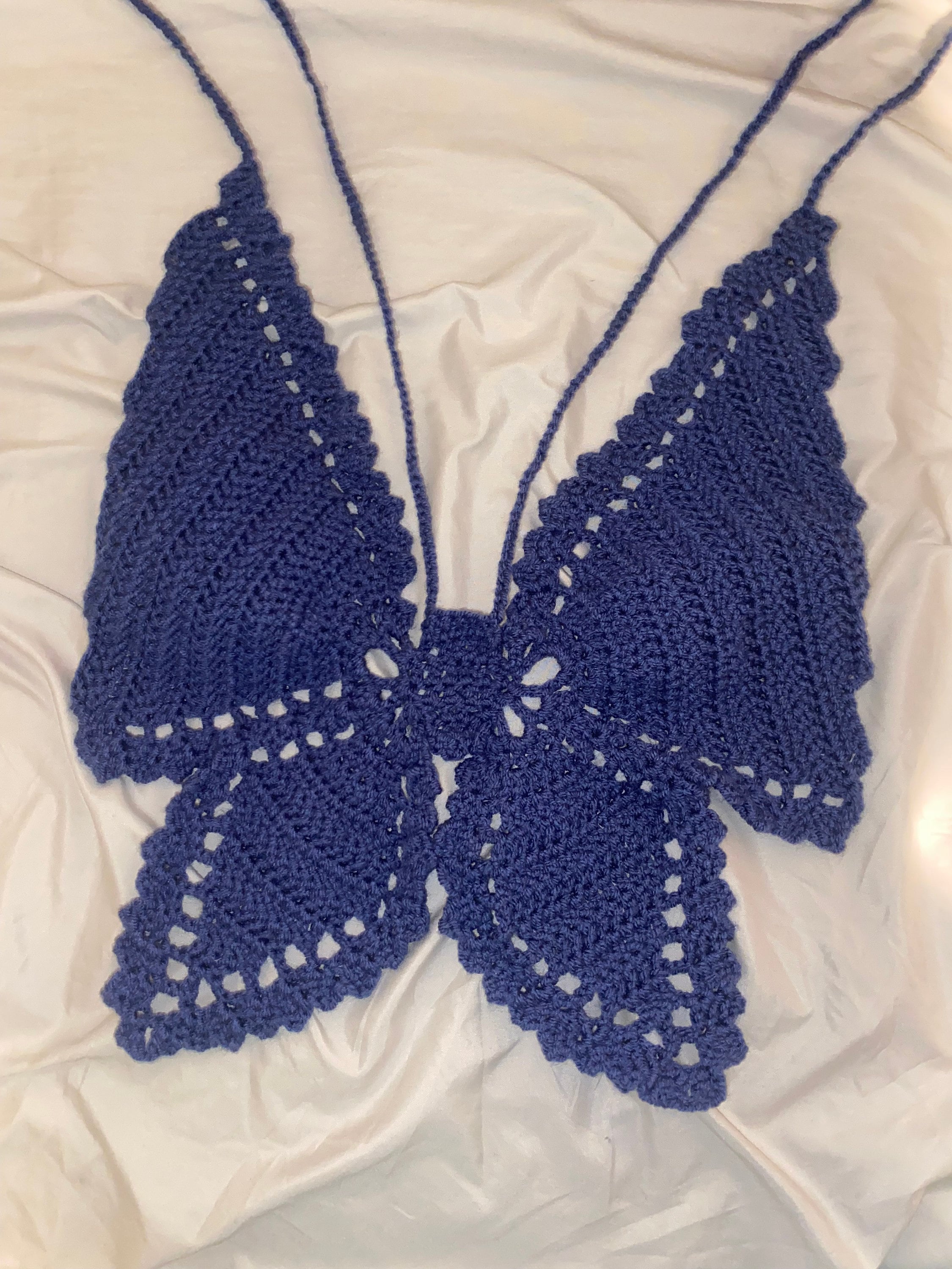 Crochet DOWNLOADABLE PATTERN Crop Top I Bralette Boho Bra Natural ...