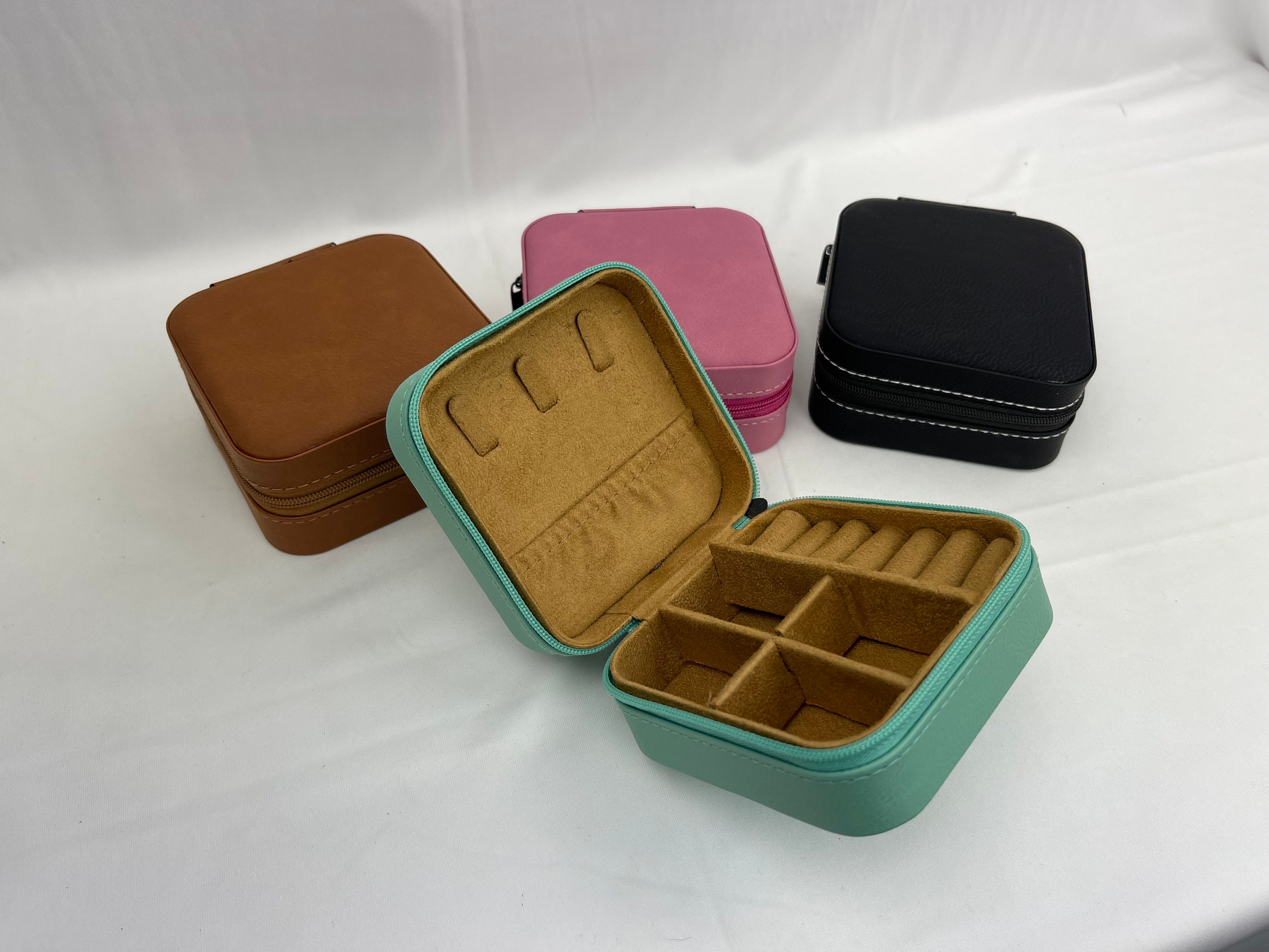 Leatherette Jewelry Box Laserable Blanks, Vinyl Crafting Blanks, UV ...