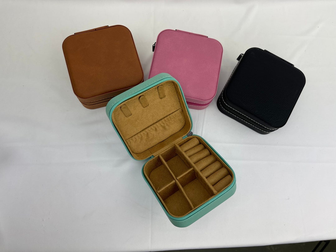 Leatherette Jewelry Box - Laserable Blanks, Vinyl Crafting Blanks, UV ...