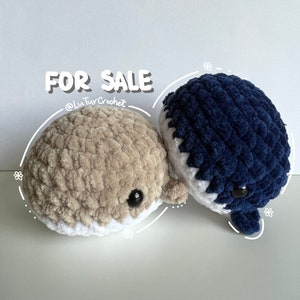 Mini Whale Crochet Plushie Crochet Whale Baby Gift Whale - Etsy