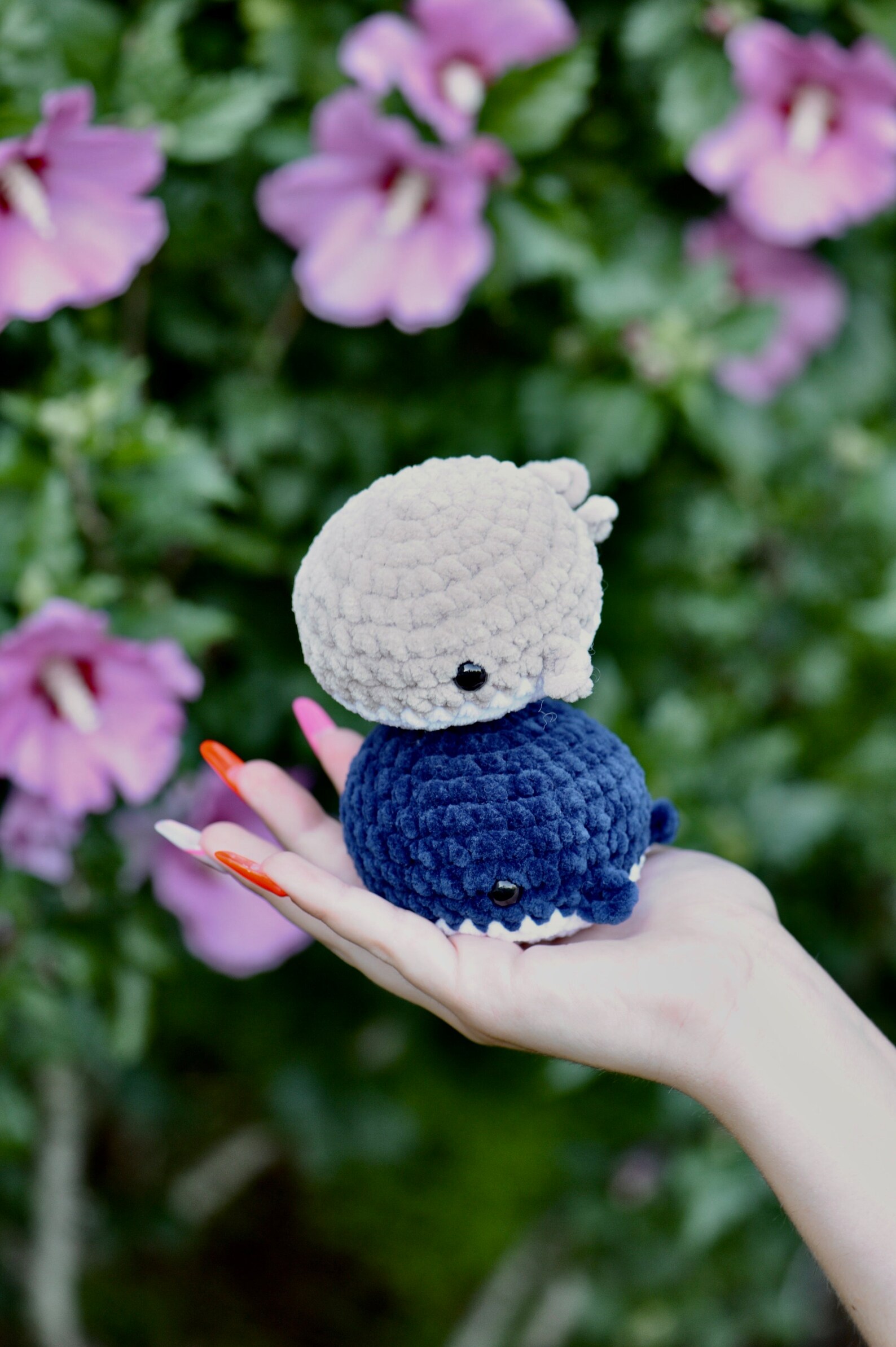 Mini Whale, Crochet Plushie, Crochet Whale, Baby Gift, Whale Plushie ...