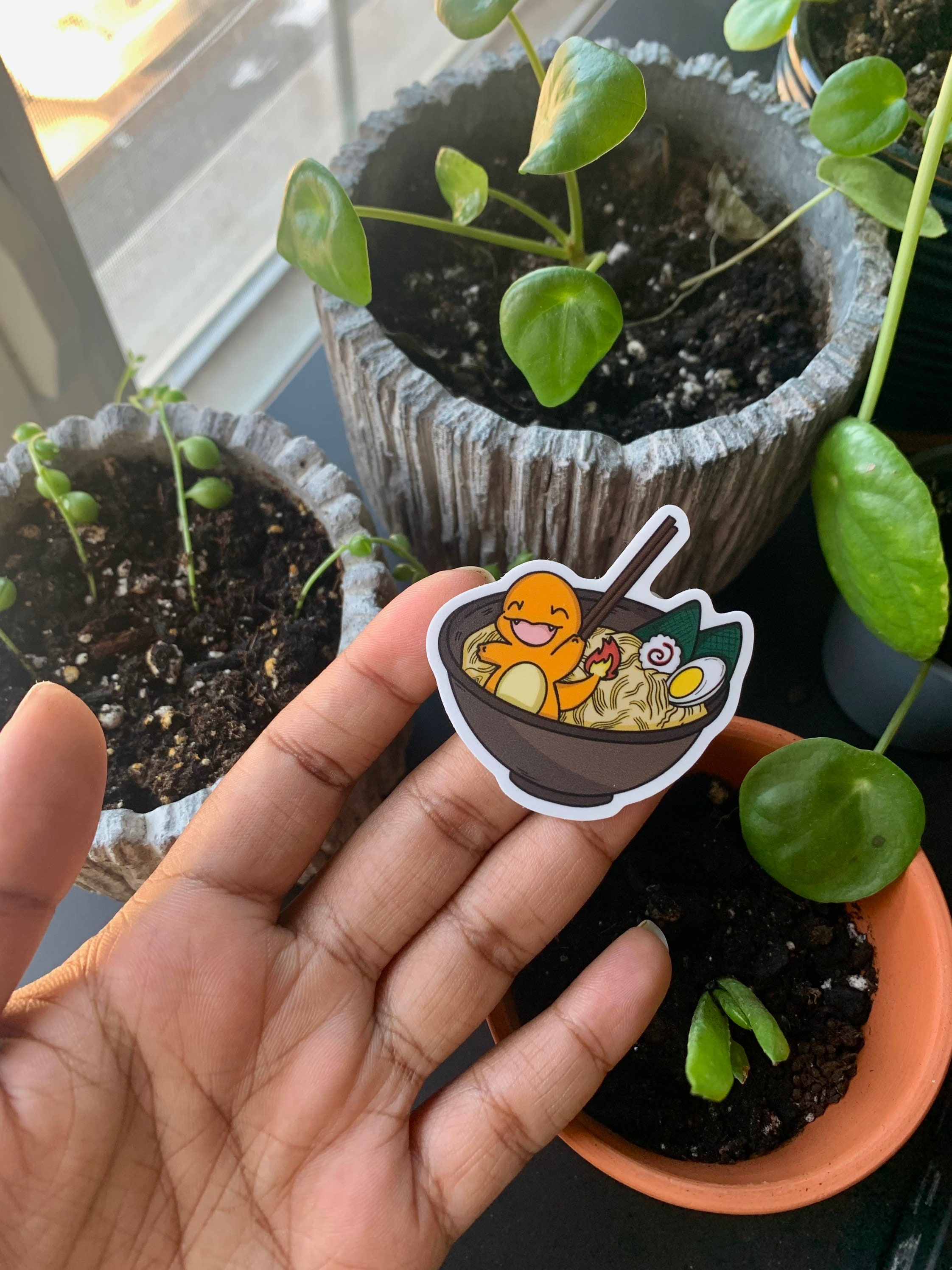 Pokémon Charmander Ramen Sticker Journaling Sticker - Etsy