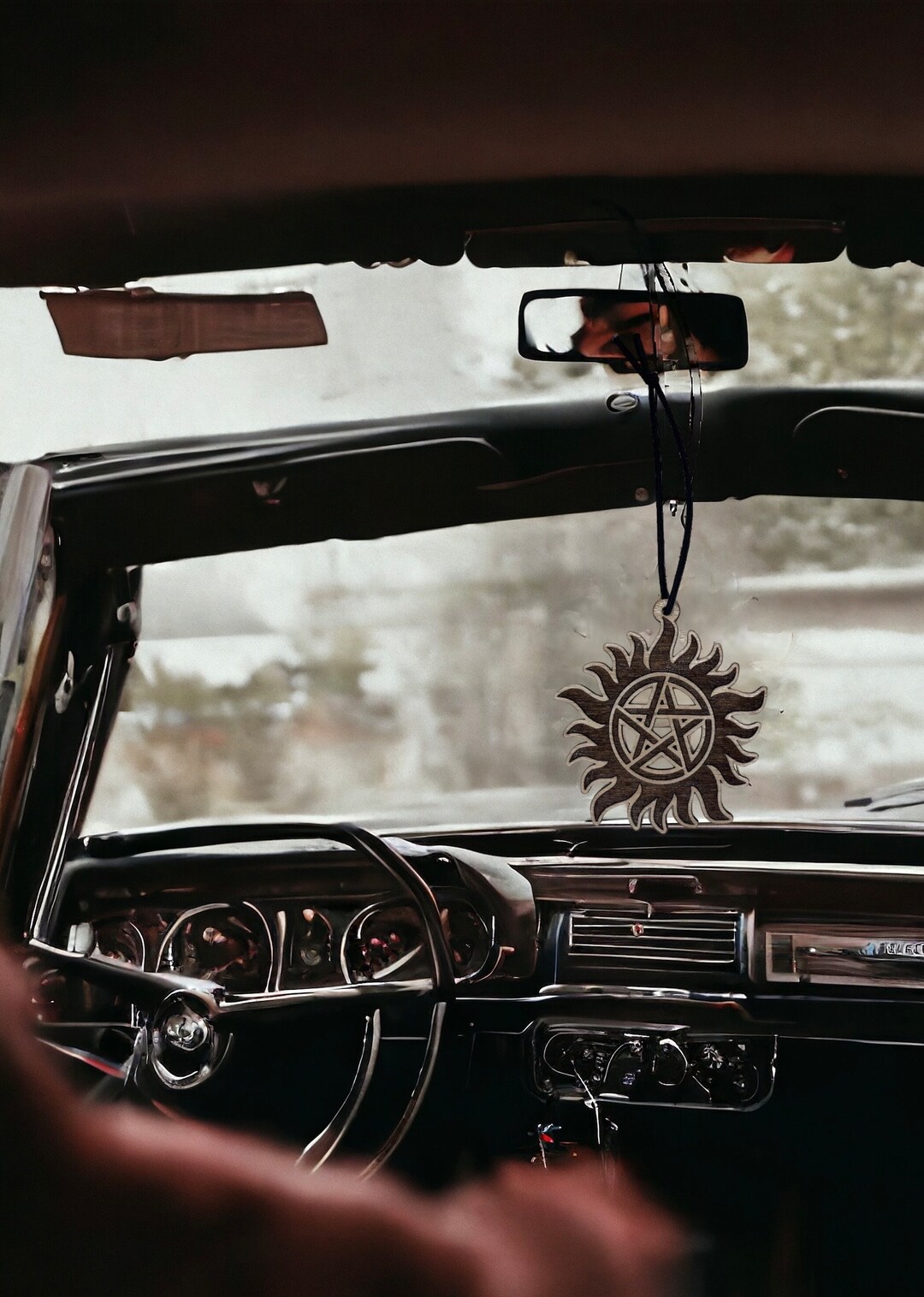 Demon Hunter Tattoo Wooden Car Decoration - Etsy