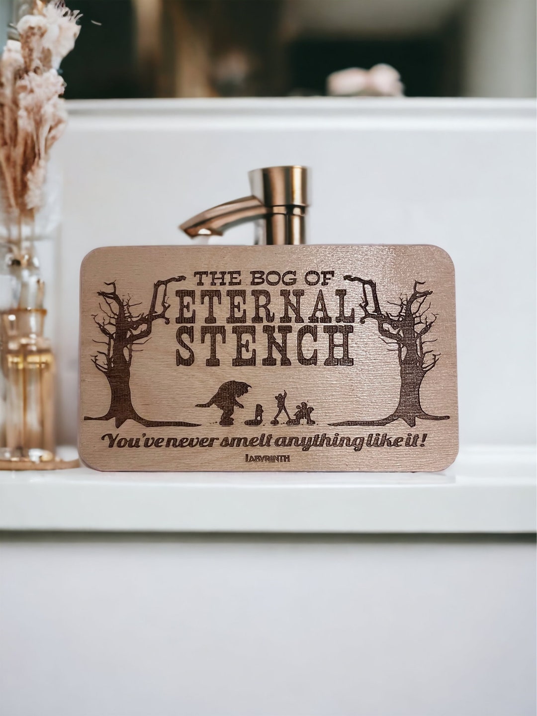 Labyrinth Inspired the Bog of Eternal Stench Wooden Sign - Etsy UK