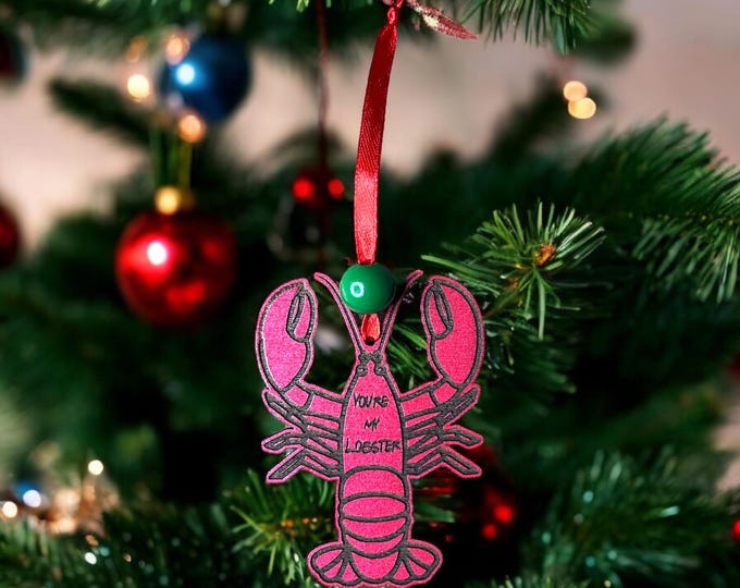 Lobster Christmas Decoration, Ornament, Christmas Tree, Hanging ...