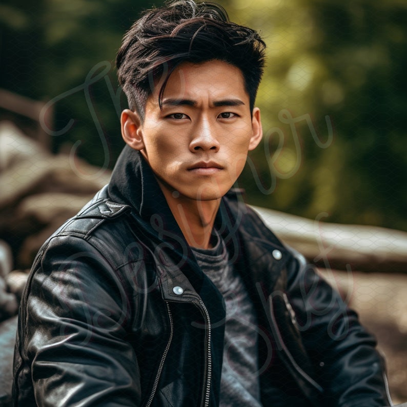 5 Headshots of Handsome Asian Men, Asian Men Clipart, Asian Man Png ...