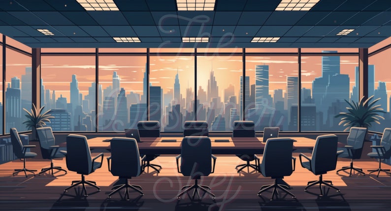 5 Office Zoom Backgrounds, Professional, Modern, Animated and High ...