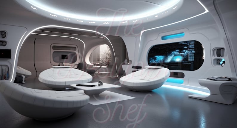 5 Futuristic Zoom Backgrounds High-tech Backgrounds Video - Etsy Australia