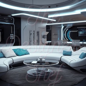 5 Futuristic Zoom Backgrounds, High-tech Backgrounds, Video ...