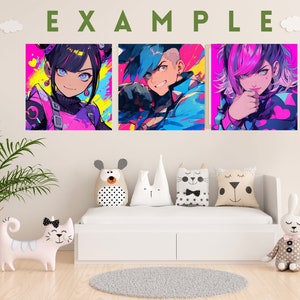55 Anime/manga Character Inspired Bundle | Anime Cover Art | Manga ...