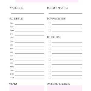 Printable Flamingo Planner - Etsy
