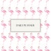 Printable Flamingo Planner - Etsy