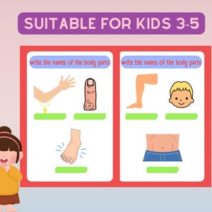 Body Parts Matching Activity Printable | Body Parts Printable ...