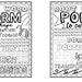 Word Parts Prefix Root Words Suffix Coloring Doodle Pages - Review and ...