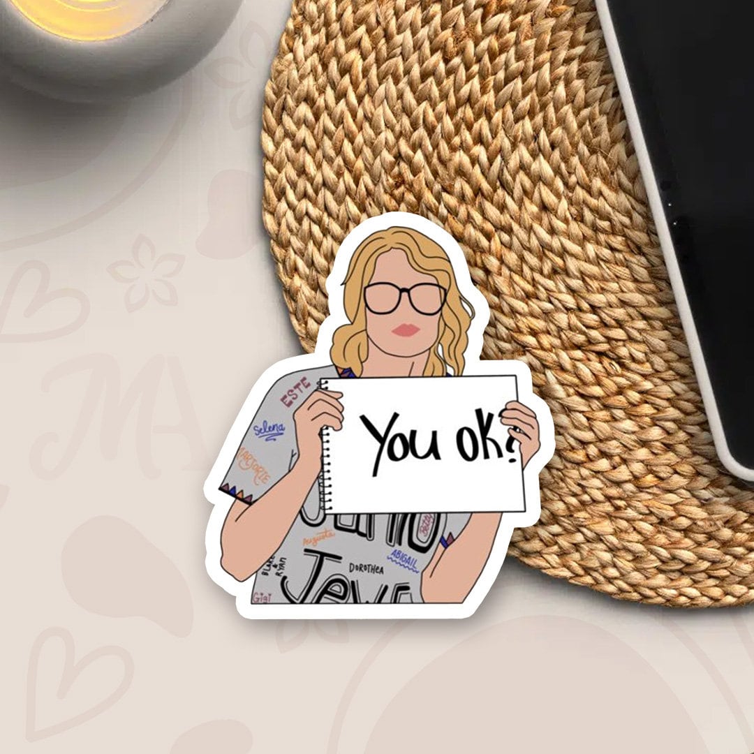 You Belong With Me you Ok Sticker Taylor Swift - Etsy