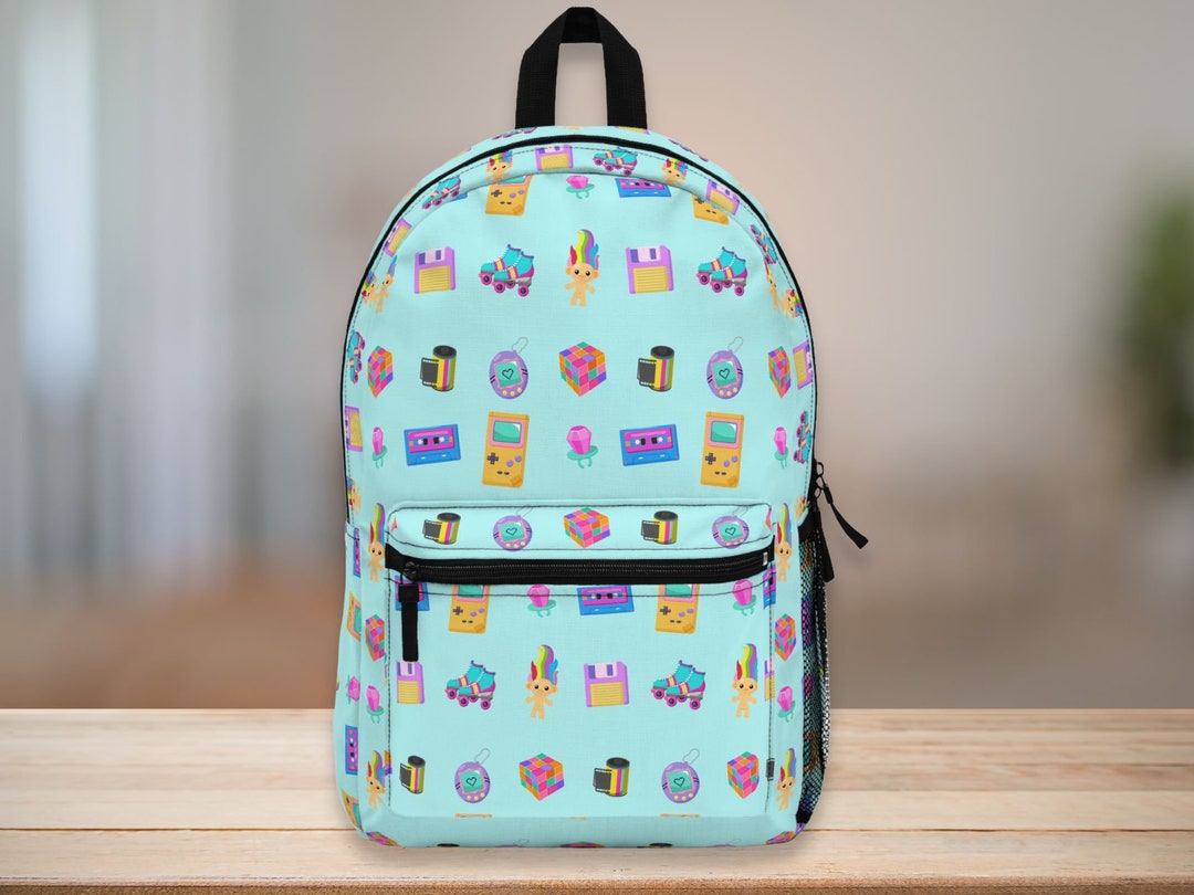 90's Nostalgia Backback Fun Totally 90s Pattern tamagotchi, Roller ...