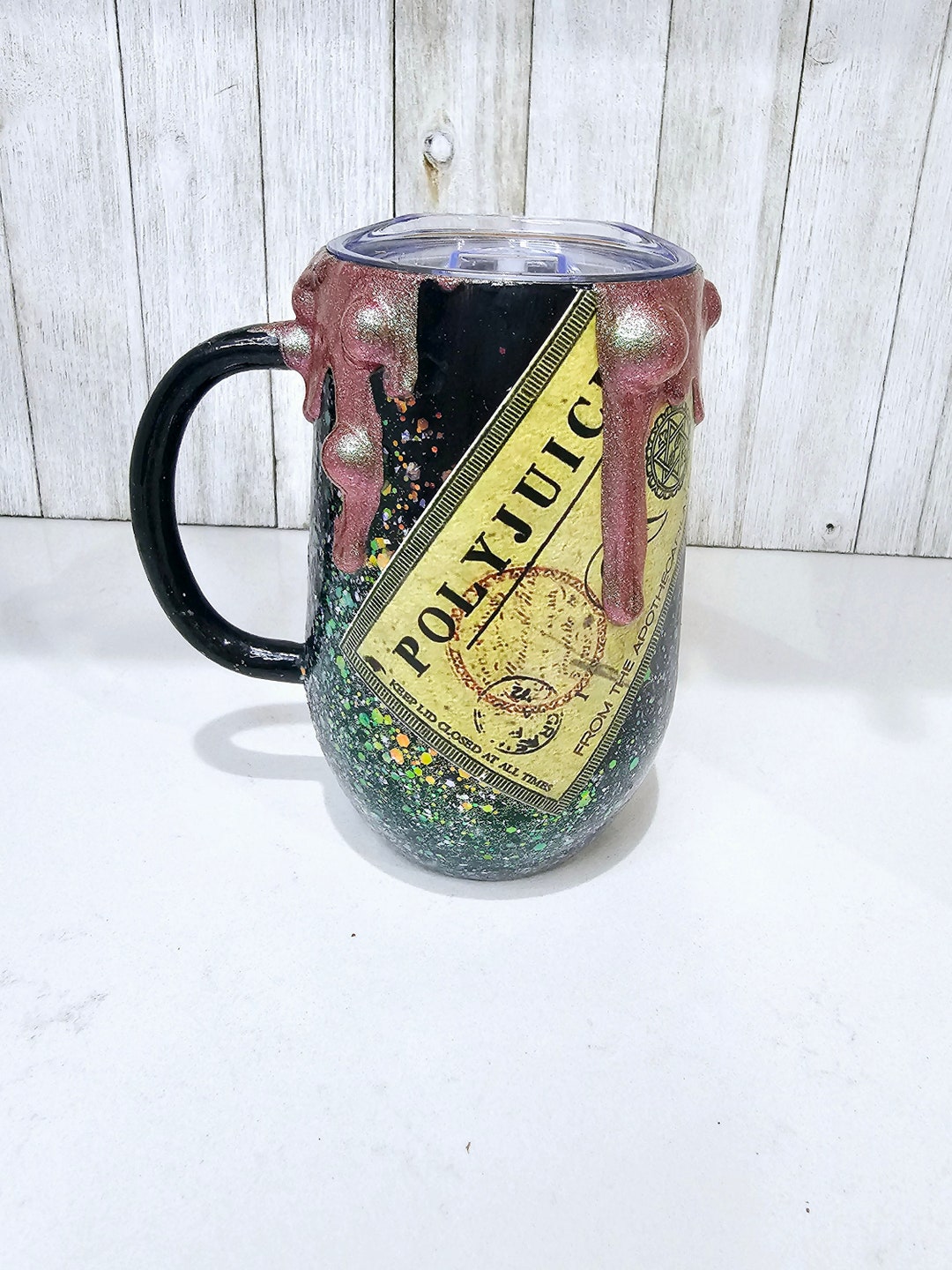 Custom Potions Mug, 16 Oz. Stainless Steel Travel Mug With Lid, Potion ...