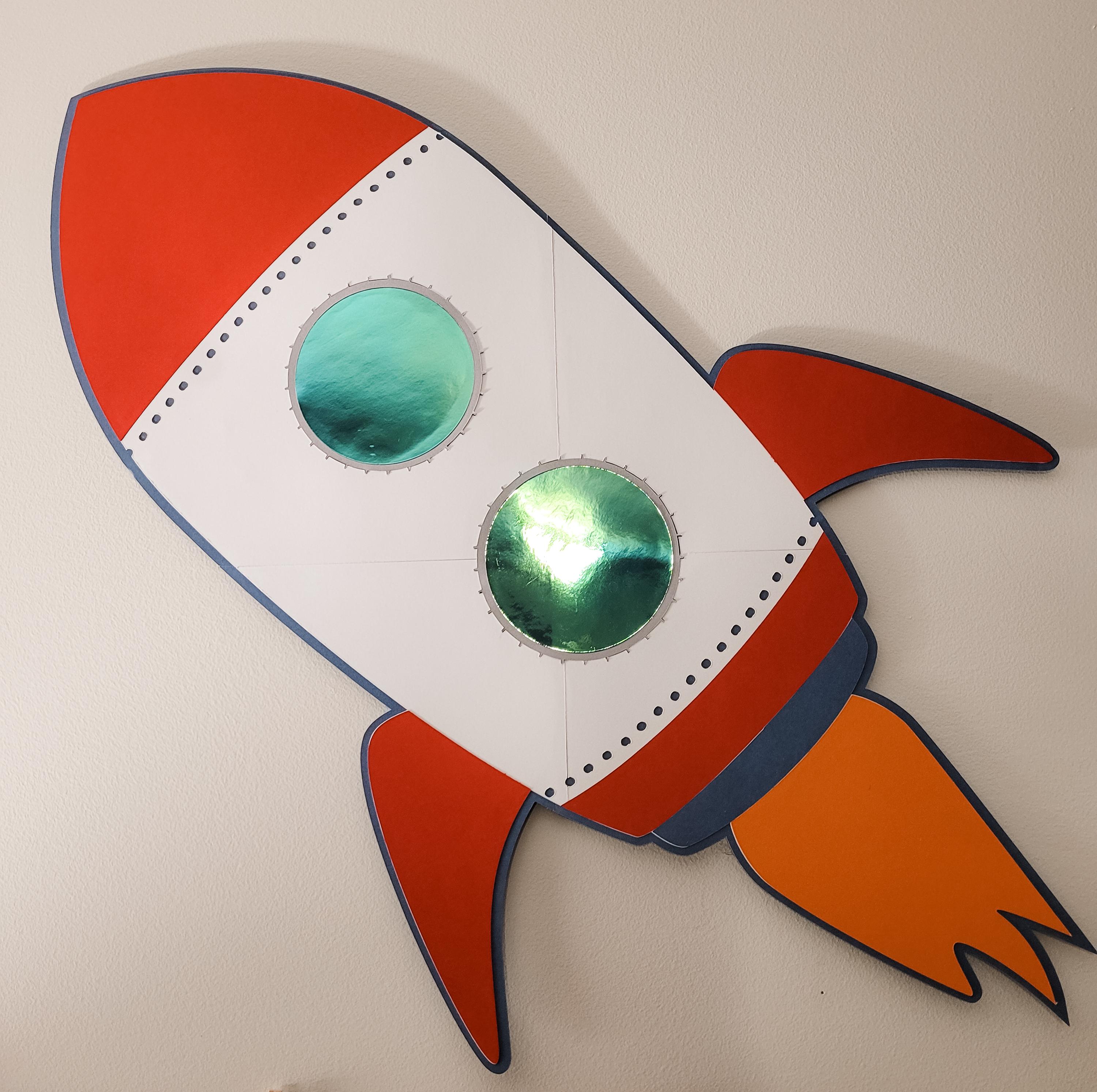 Layered Rocket Ship SVG: Space Graphic Vector (digital Download) - Etsy