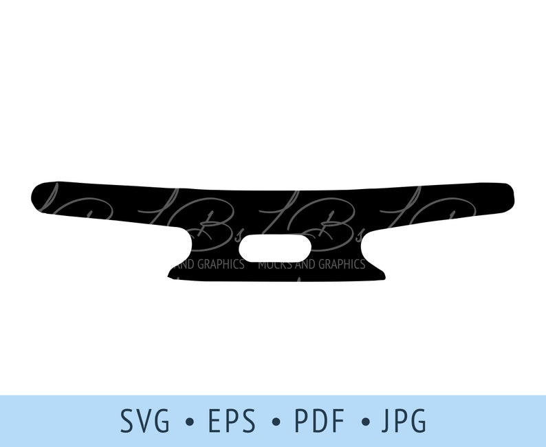 Nautical Cleat SVG Nautical Cleat Clip Art - Etsy