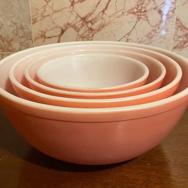 Vintage Pyrex Bowls - Etsy