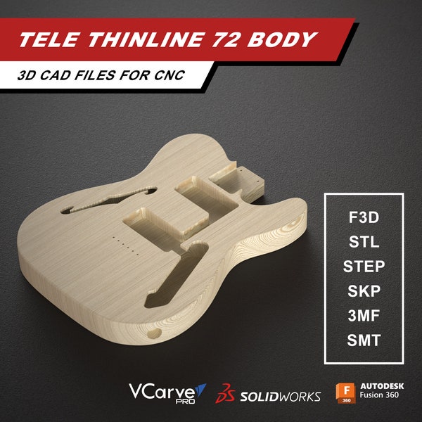 Telecaster Body Template - Etsy