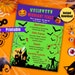 Creepy Halloween Menu Instant Download, Printable Halloween Party Menu ...