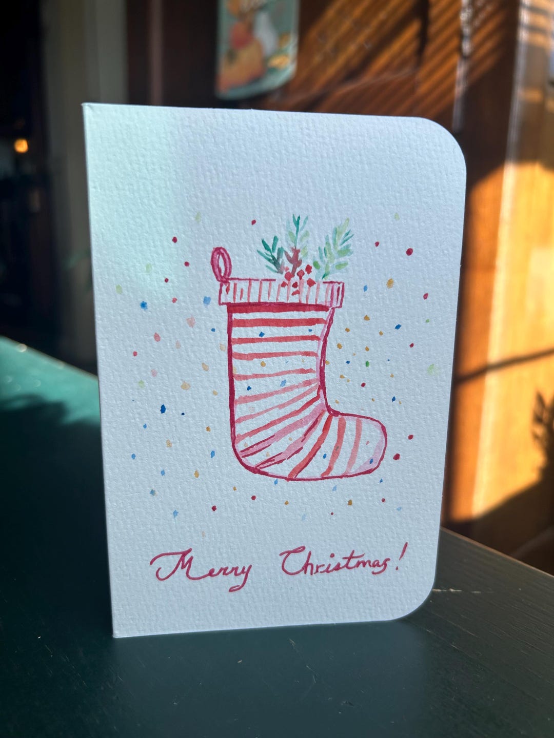 Set of 3 Mini Christmas Cards - Etsy