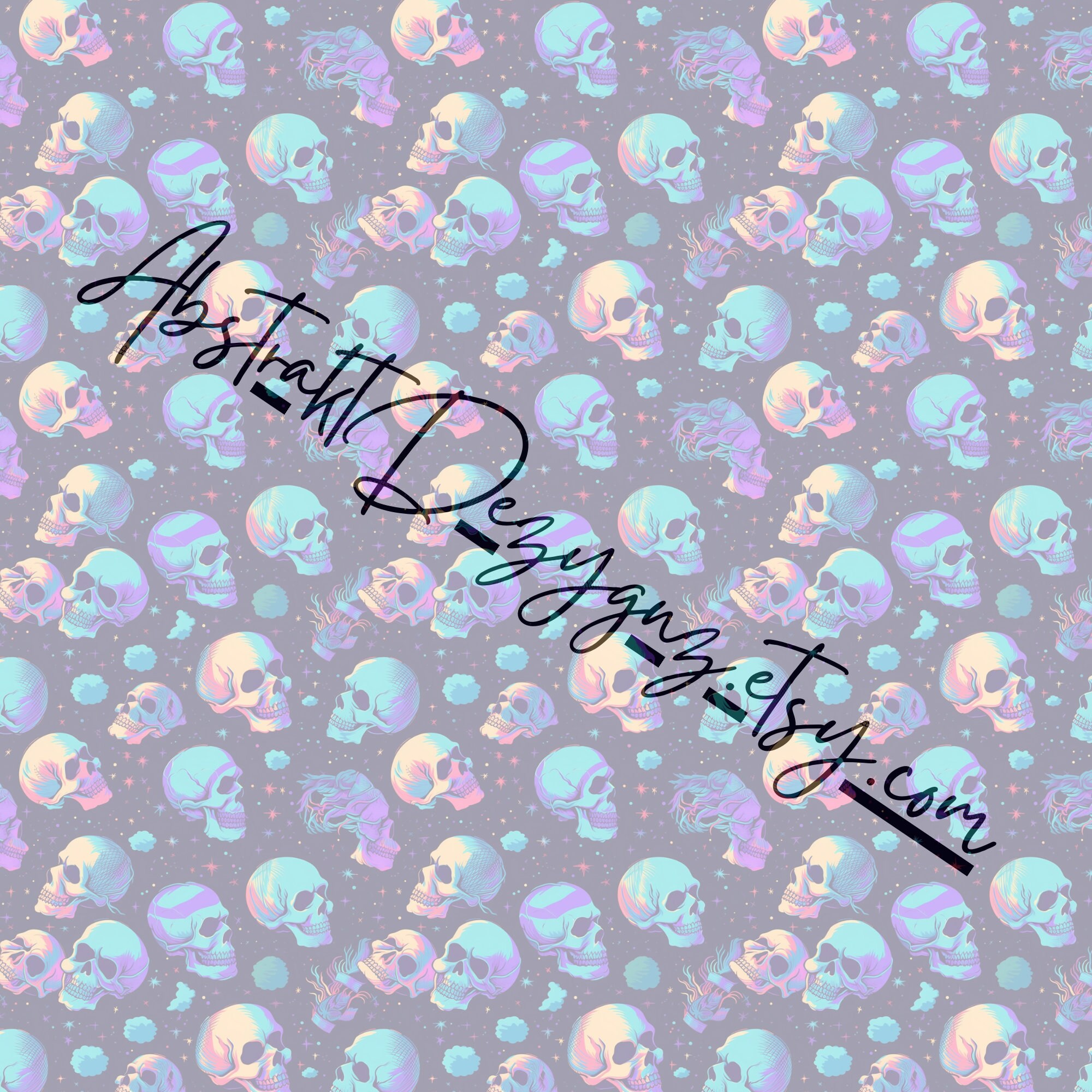 SKULLS 15 Digital Designs Retrowave Synthwave Vaporwave Designs Fifteen ...