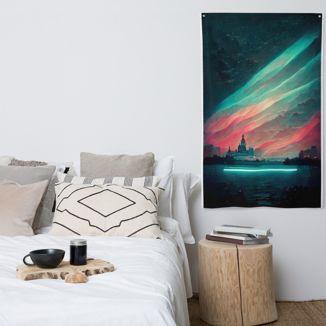 Vaporwave Retro Flag - Etsy